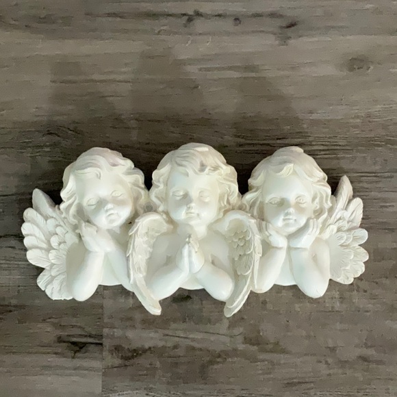 Accents | Angel Cherub Wall Plaque | Poshmark